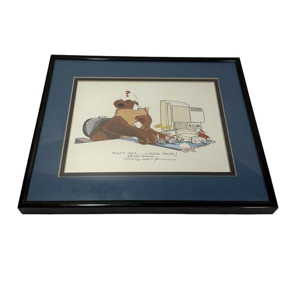 Art | Robert Marble Right Idea Wrong Mouse Offset Lithograph Signed ...